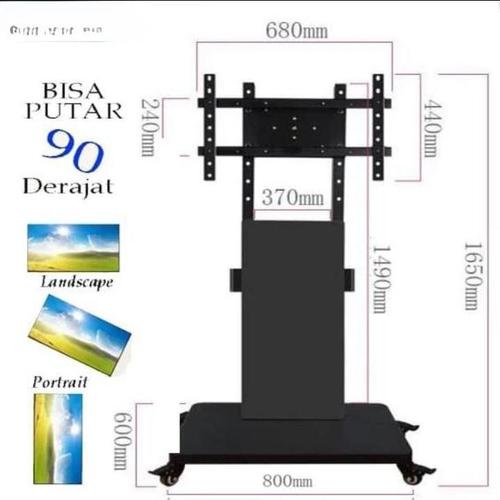 Jual Bracket Putar 90 Derajat untuk Touchscreen Dan TV LED Standing ...