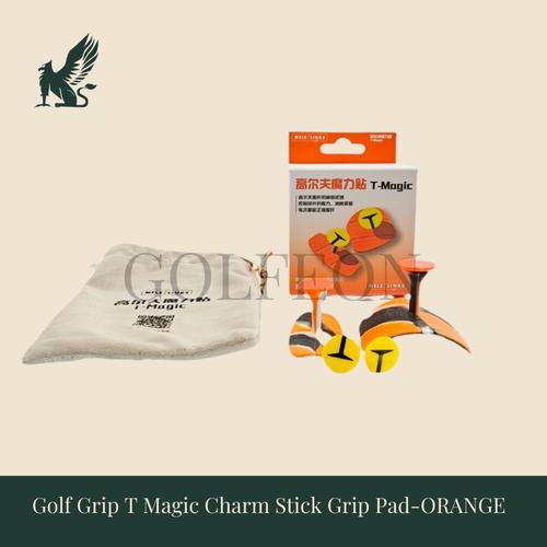 Promo Golf Grip T Magic Charm Stick Grip Pad-ORANGE /Anti-Slip Grip ...