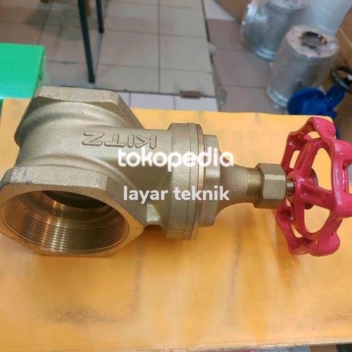 Jual [New] Gate Valve Kitz 3In Kuningan Asli [Terlaris] [Terbaik ...