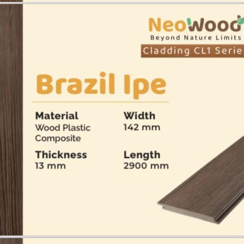 Jual WPC panel outdoor cladding cl 1 neo wood dinding kayu UV - Nusa ...