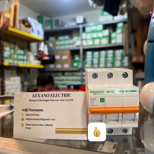 Jual Mcb Schneider 3Phase 40Ampere Domae (Asli) SNI - TYPE LAMA(ABU ...