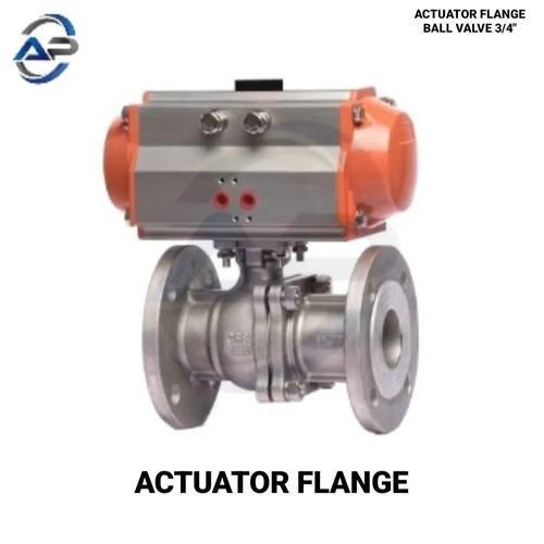 Jual Actuator Ball Valve Flange JIS 10K Single Acting 3/4 Inch - +LIMIT ...