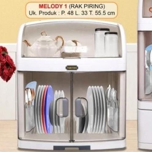 Jual RAK PIRING/RAK PIRING PLASTIK/RAK PIRING PORTABLE - MELODI 1 ...