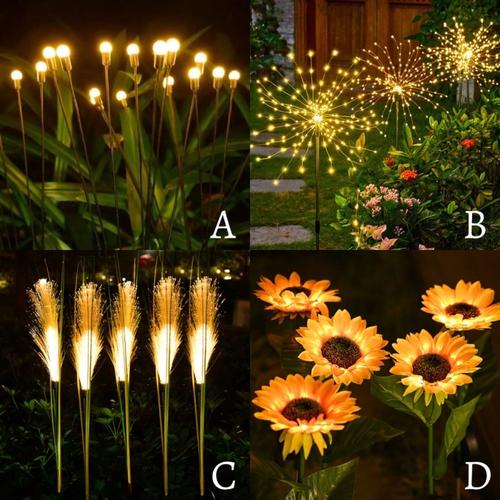 Jual Lampu Taman LED Luar Ruangan Tenaga Surya Tahan Air Variasi Desain ...