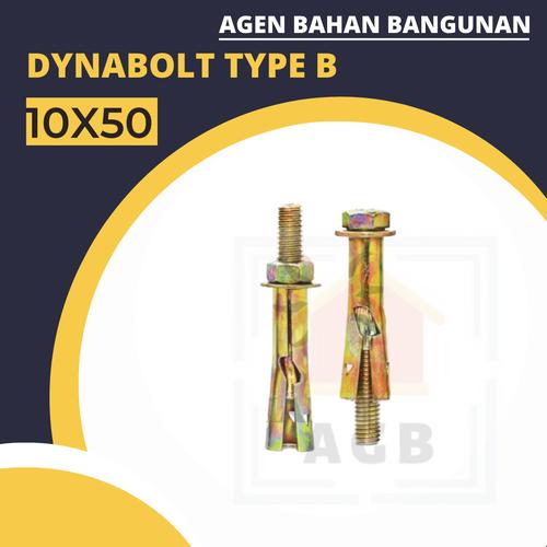 Jual Dynabolt Type B / Tipe B / Bolt Type B Flashbolt 10 x 50 - Jakarta ...