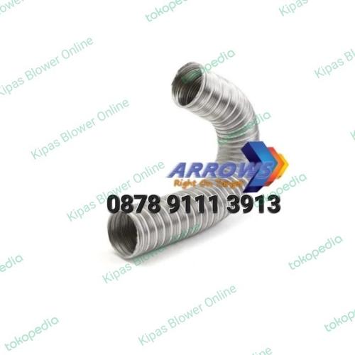 Jual Flexible alumunium duct 6 inch 6 meter selang kaku 6" semi rigit 6" - Luar Kota - Jakarta ...