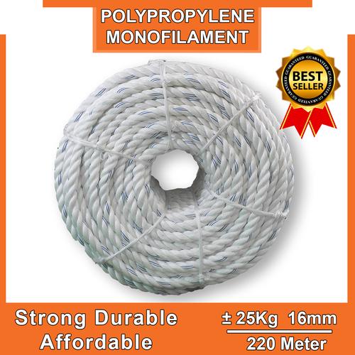Jual TALI PP MONOFILAMENT / TALI TAMPAR 16 mm – 1 Roll - Kota Surabaya ...