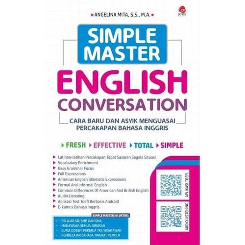 Jual BUKU SIMPLE MASTER : ENGLISH CONVERSATION SCRITTO BOOKS - Kota ...