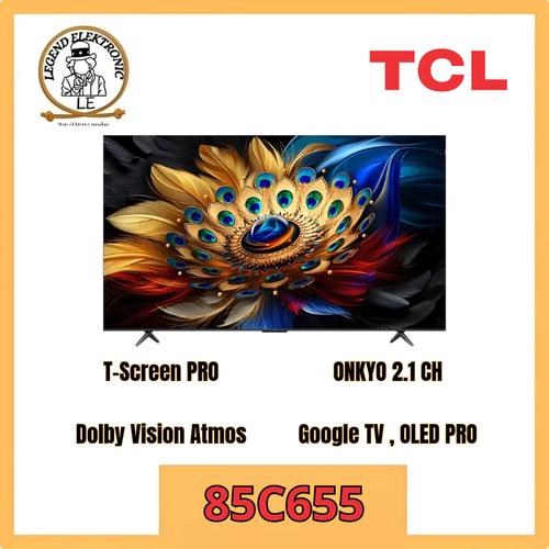 Jual TCL 85C655 QLED PRO TV 85 INCH 4K UHD SMART GOOGLE TV / 85C655 ...