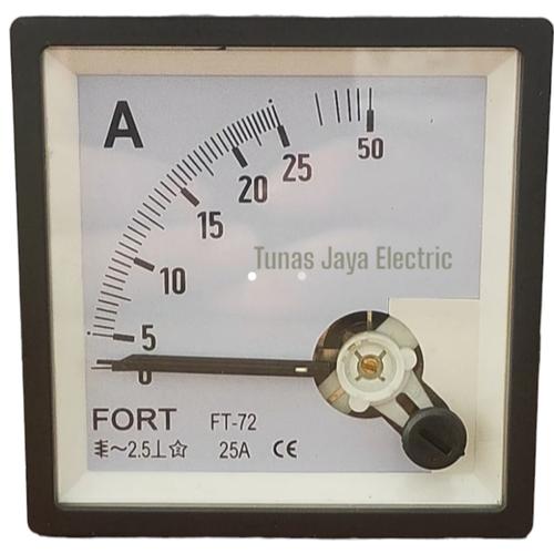 Jual Amper Meter Direct FORT Size 96x96 & 72x72 (class:2.5) - Size ...
