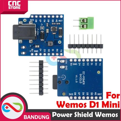 Jual DC Power Shield WEMOS DC Power Shield untuk WEMOS D1 MINI ...