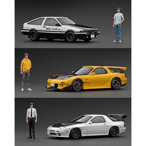 Jual Ignition Model 1:18 "INITIAL D" Car Set with Figure (Toyota ...