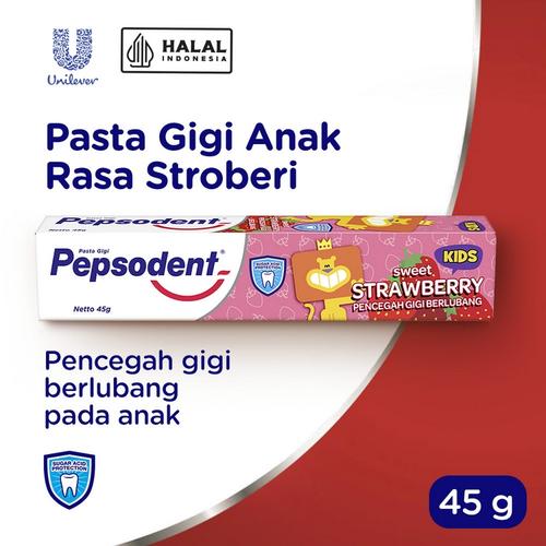 Jual Pepsodent Pasta Gigi Kids Strawberry - 50G - Kab. Tangerang ...