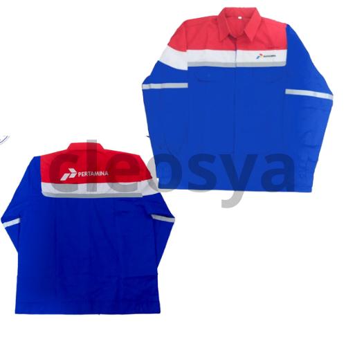 Jual Seragam Pertamina / Kemeja Wearpack / Safety Pertamina - S ...