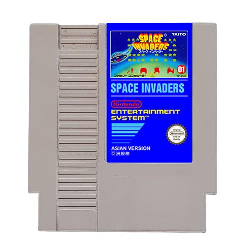 Jual Kaset Nintendo NES Space Invaders Game Jadul Spica Tendo - Jakarta ...