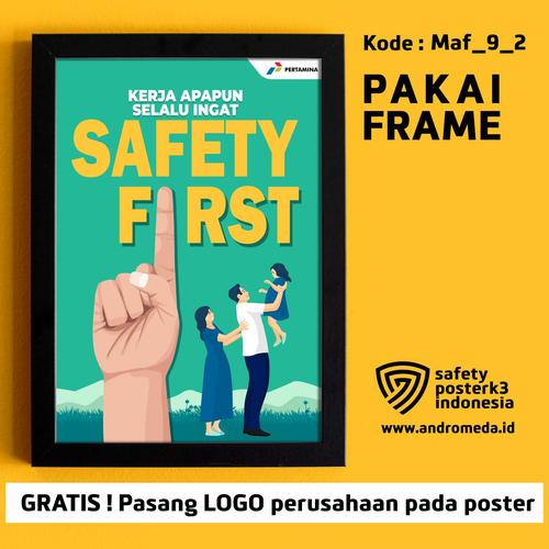Jual Poster Slogan Safety Pertamina, Kampanye Keselamatan Kerja 9_2 ...