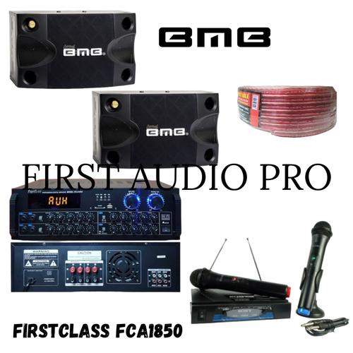 Jual Paket karaoke bmb cs252v + ampli Firstclass Fca1850 Original BMB ...
