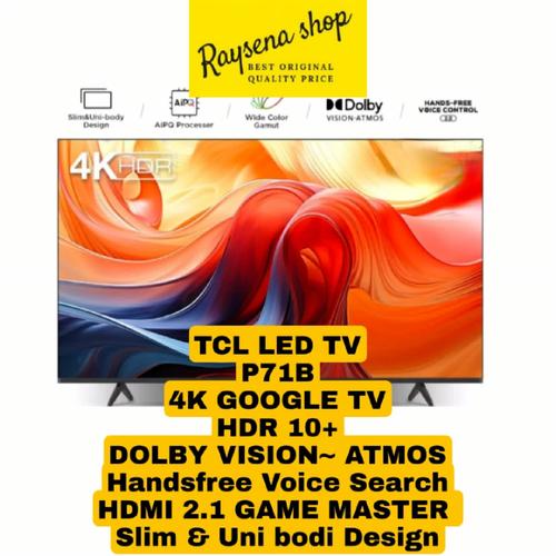 Jual TCL 65P71B 65 Inch 4k Google TV 2024 series - Kota Tangerang ...