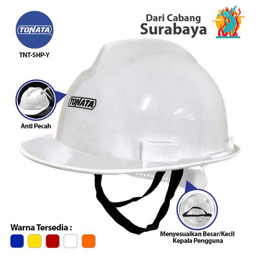 Promo Safety Helmet / Helm Proyek Include Inner Ring / Helm Kerja Putih ...