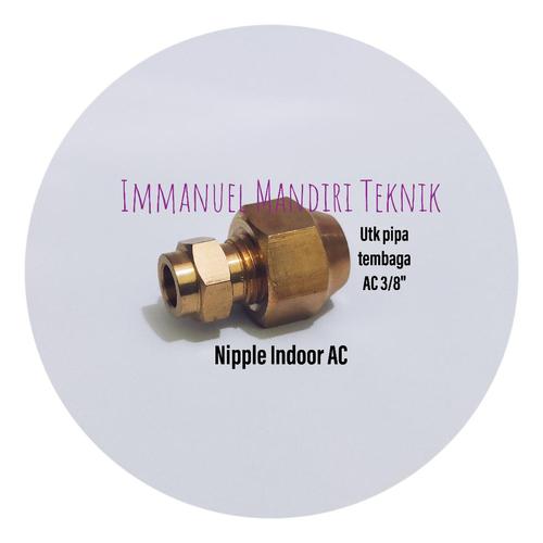 Jual Nepel Indoor Pipa Ac 3/8 / Sambungan Pipa Evaporator Indoor Ac ...