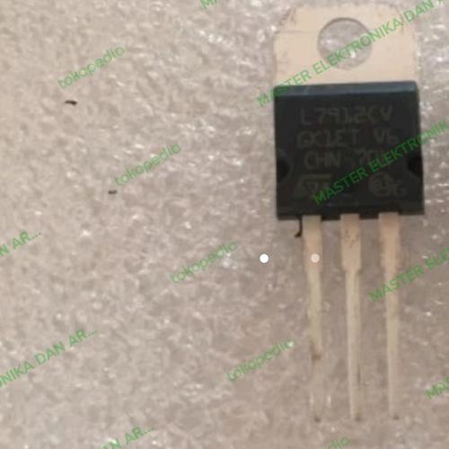 Jual ic regulator model transistor tr L7912cv L 7912 cv L7912 7912cv ...