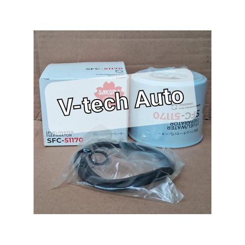 Jual Fuel Filter Solar Perkins 26550005 SFR5005FW SFC-51170 SFC51170 ...