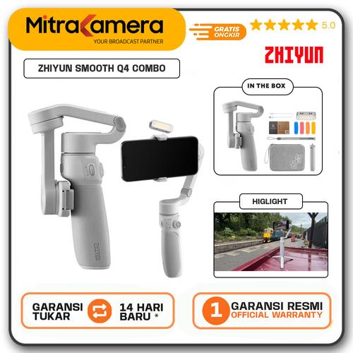 Promo Zhiyun Smooth Q4 Smartphone Gimbal Stabilizer Combo Cicil 0% 3x - Jakarta Selatan ...