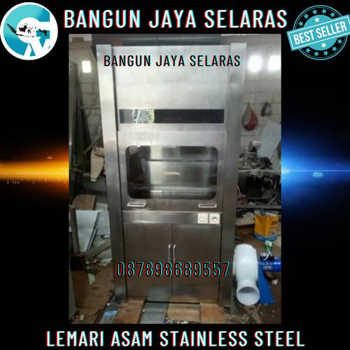 Jual Lemari Asam Stainless Steel Desain Praktis & Kuat FREE PACKING ...