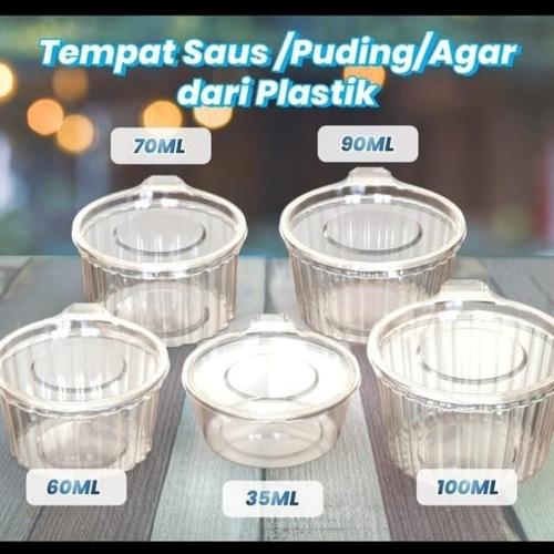 Jual Cup Puding NS 35ml, 60ml, 70ml, 90ml, 100ml (50pcs) - Cup ...