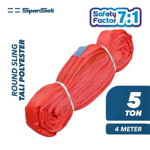 Jual Spanset Round Sling Cap. 5 Ton x 4 Meter - Jakarta Utara - Nusa ...