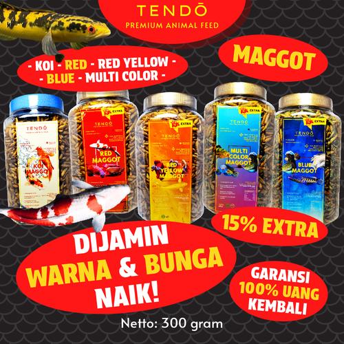 Promo Pakan Makanan Arowana Super Red / Arwana Super Red Maggot Kering ...