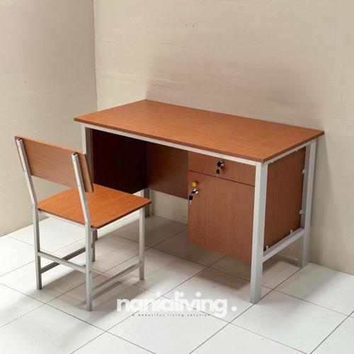 Jual meja kursi guru sekolah rangka besi - Kab. Jepara - Nania Living ...