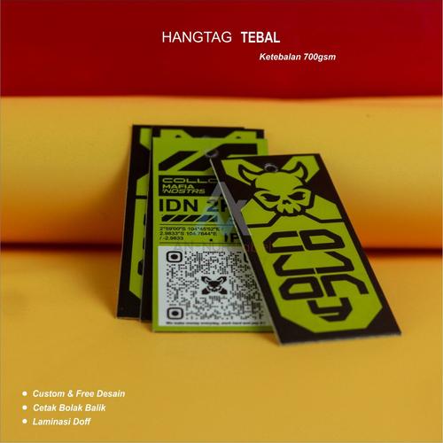 Jual Hang tag custom | Hang tag baju | Custom hang tag | hangtag - Kota ...