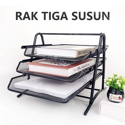 Jual Rak Kertas Dokumen Surat 3 Susun - Paper Document Letter Tray 3 ...