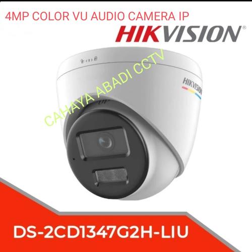 Jual HIKVISION DS-2CD1347G2H-LIU 4MP COLORVU HYBRID LIGHT TURRET IP CAMERA - Jakarta Barat ...