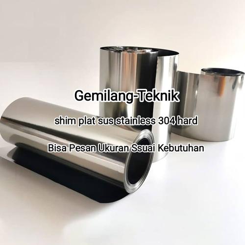 Jual shim plate stainless steel 0.1mm x 100mm x 10 mtr 304 - Jakarta ...