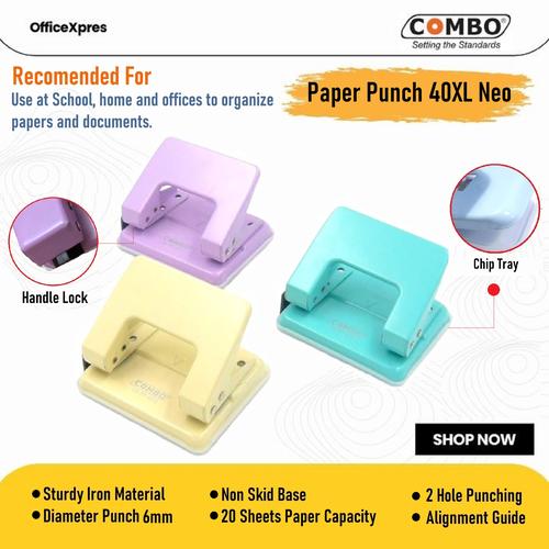 Jual Pembolong Kertas Besar / Pelubang Kertas / Paper Punch 40XL Neo ...