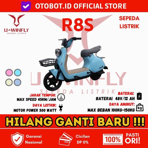 Promo SEPEDA LISTRIK UWINFLY R8S NEW Garansi Resmi Uwinfly - PINK Cicil ...