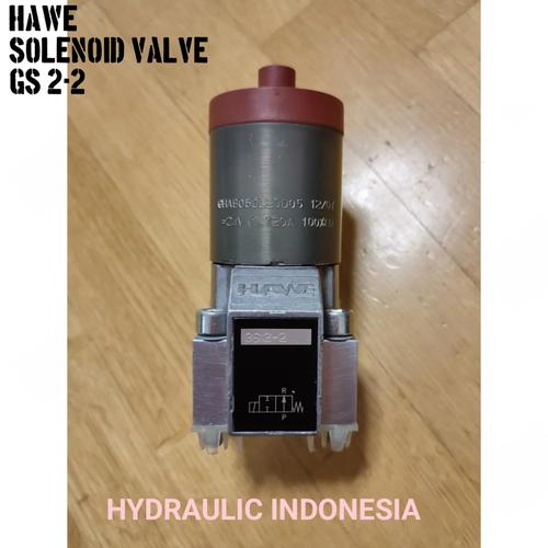 Jual Solenoid Valve HAWE GS 2-2 Directional seated 24VDC Made in ...