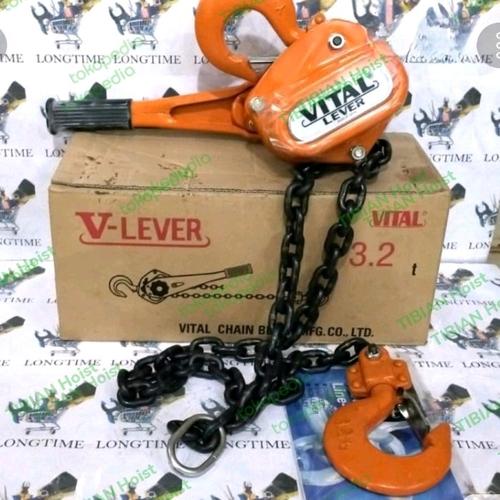 Jual Lever Block / Lever Hoist VITAL VR² 3,2 TON x 3 Meter MADE IN ...