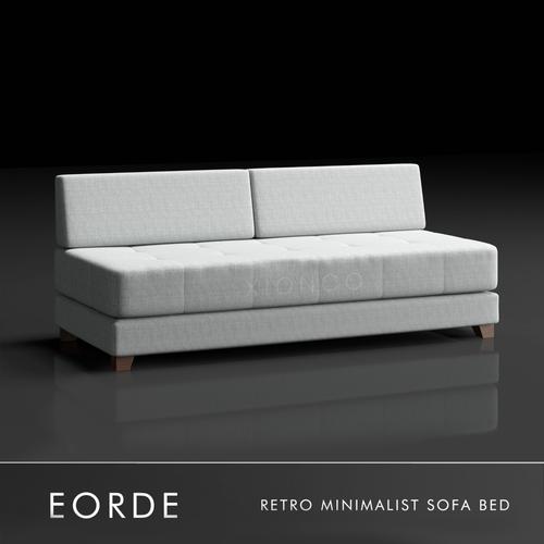 Promo EORDE - Sofa Bed / Futon Sleeper Minimalis | XIONCO - 01. FB• Black Cicil 0% 3x - Jakarta ...