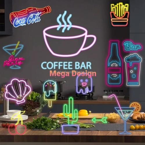 Promo Neon flex - cafe-lampu hiasan dinding- lampu strip led-lampu ...