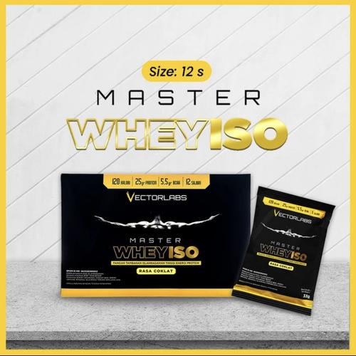 Jual Master whey iso sachet 12 sachet - Kota Pekanbaru - RIT fitness ...