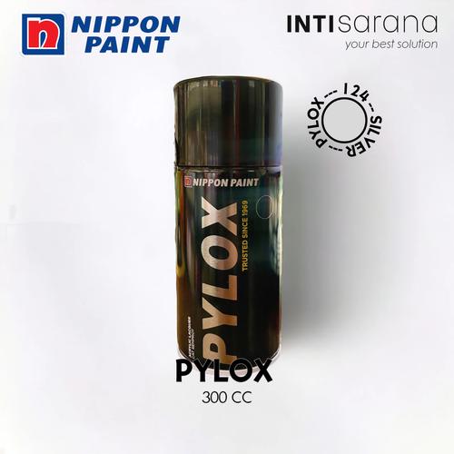 Jual Cat Semprot Pylox - Silver 124 - Nippon Paint (300 cc) - Kota ...