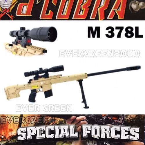 Jual Mainan Tembakan Spring Kokang M378 Special Forces M-378 (+Laser ...