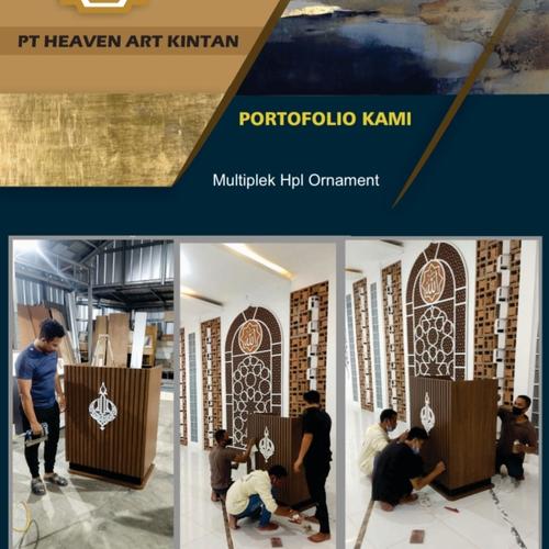 Jual Lukisan Kaligrafi , MDF multipleks backdrop , Ornament - Kab ...