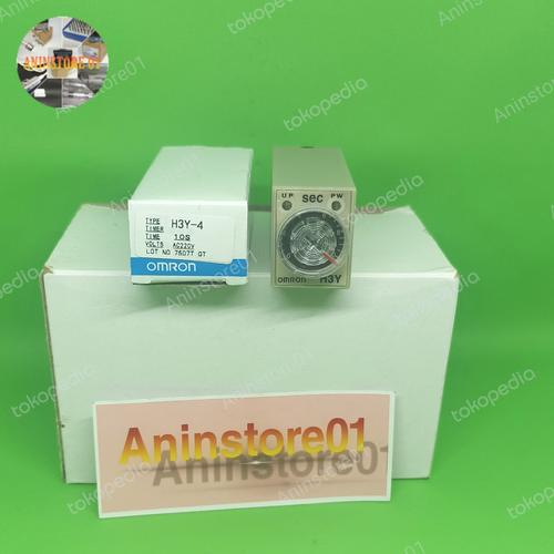 Jual Timer H3Y-4 10s 220v Omron / Timing Relay Omron H3Y-4 10S - Kab ...