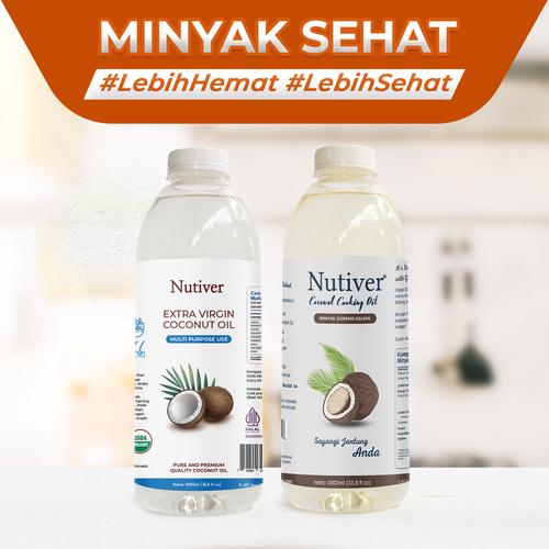 Jual NUTIVER | PAKET HEMAT 2 MINYAK SEHAT | MINYAK EXTRA VIRGIN COCONUT ...