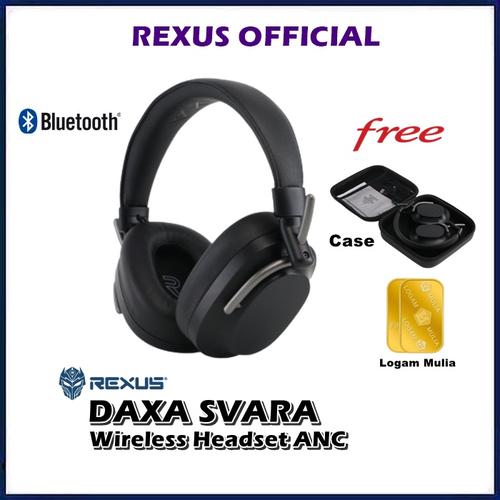 Jual Rexus Daxa Svara QW1 ANC Wireless Gaming Headset Dual Connection ...