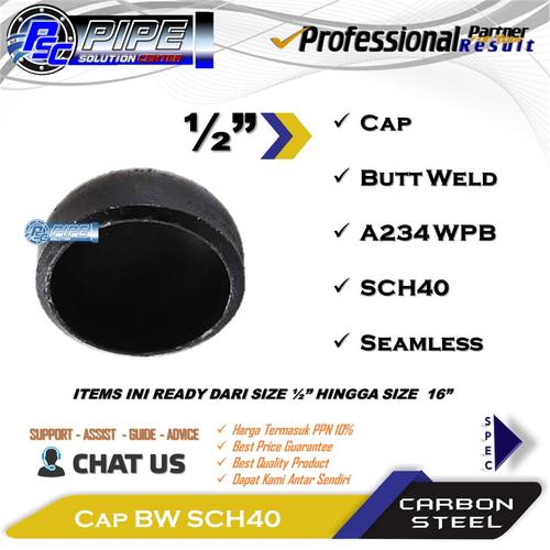 Jual CAP PIPE / DOP PIPA BESI A234 SCH40 BW 1/2"INCH - Kab. Bekasi ...